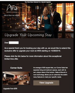 Aria Executive Hospitality Suite Review | SingleFlyer