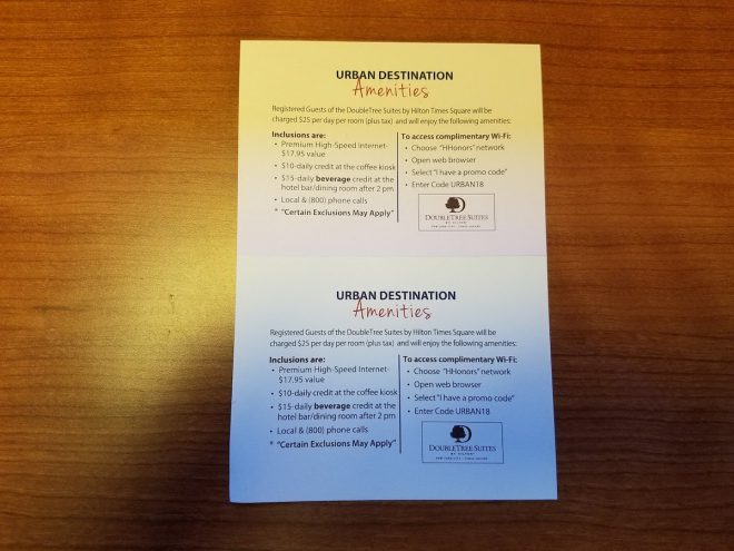 DoubleTree Times Square Review | SingleFlyer