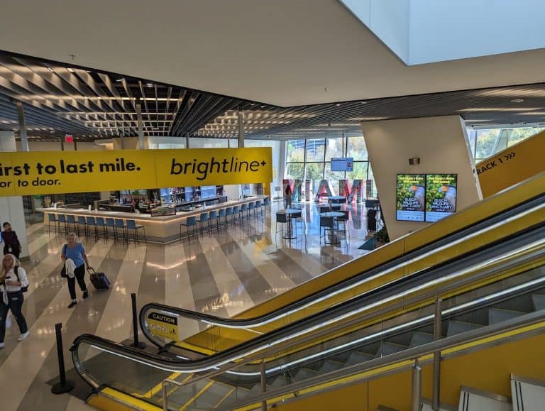 Brightline Premium Class Miami to Fort Lauderdale Review | SingleFlyer