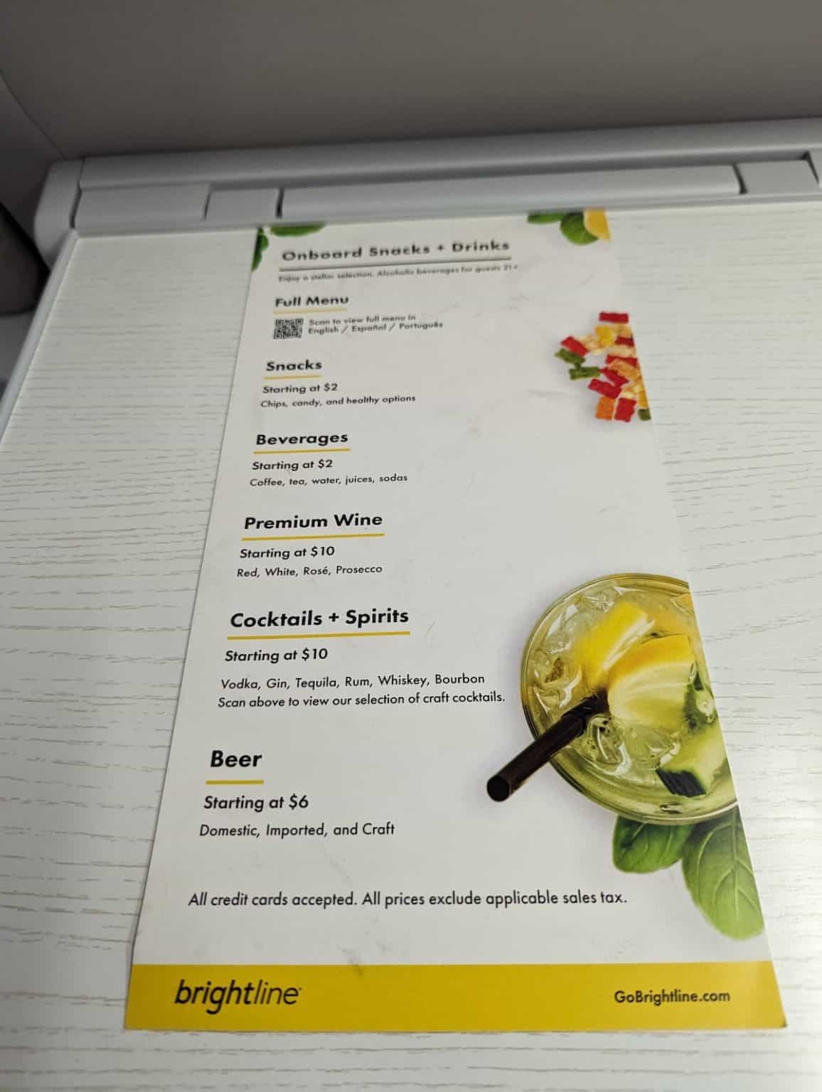 Brightline Premium Class Miami to Fort Lauderdale Review | SingleFlyer