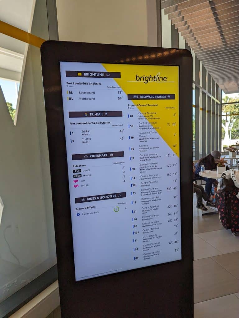Brightline Premium Class Miami to Fort Lauderdale Review | SingleFlyer