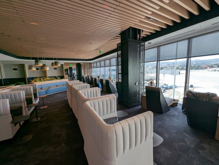 Alaska Lounge SFO Terminal 1 Review | SingleFlyer