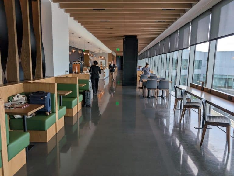 Alaska Lounge SFO Terminal 1 Review | SingleFlyer